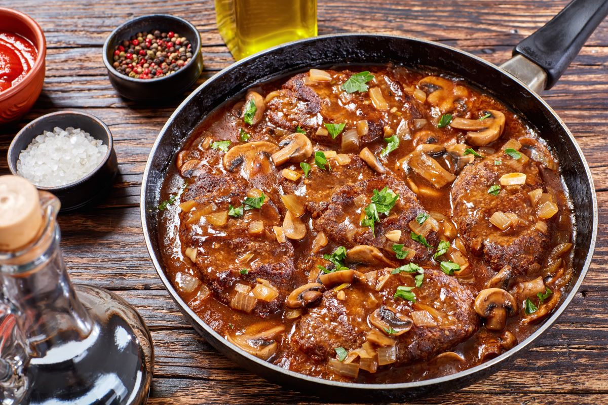 Salisbury Steak: The Best Comfort Food • One Plate at a Thyme